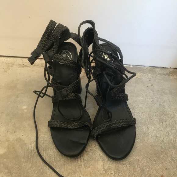 Missguided | Shoes | Missguided Lace Up Heel | Poshmark